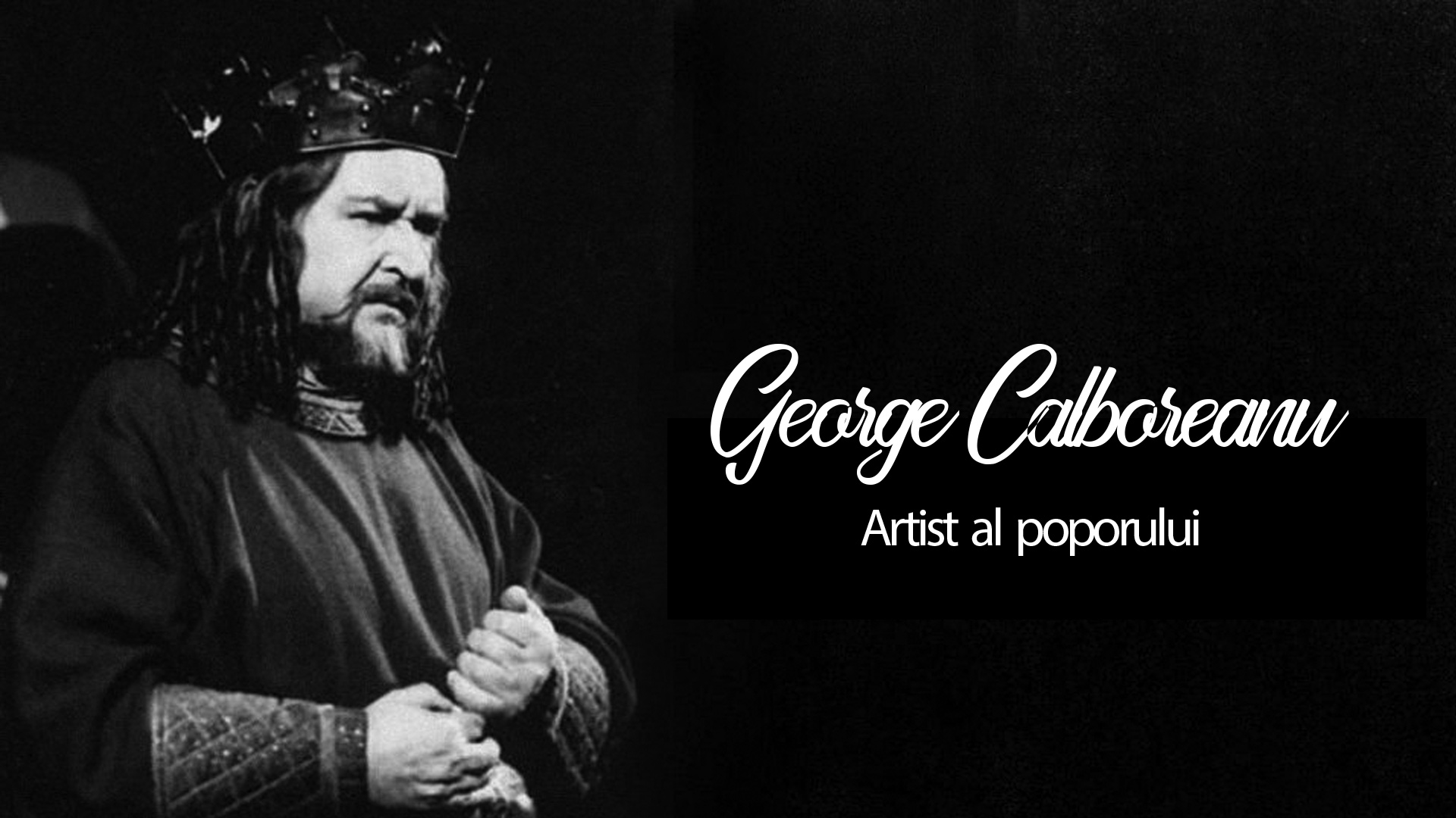 George Calboreanu - Artist al poporului | Teatru Audio